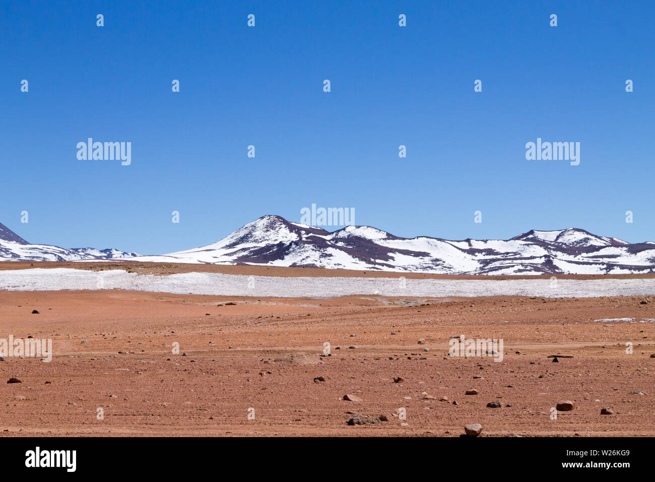 Bolivian mountains landscape,Bolivia.Andean plateau view Stock Photo ...