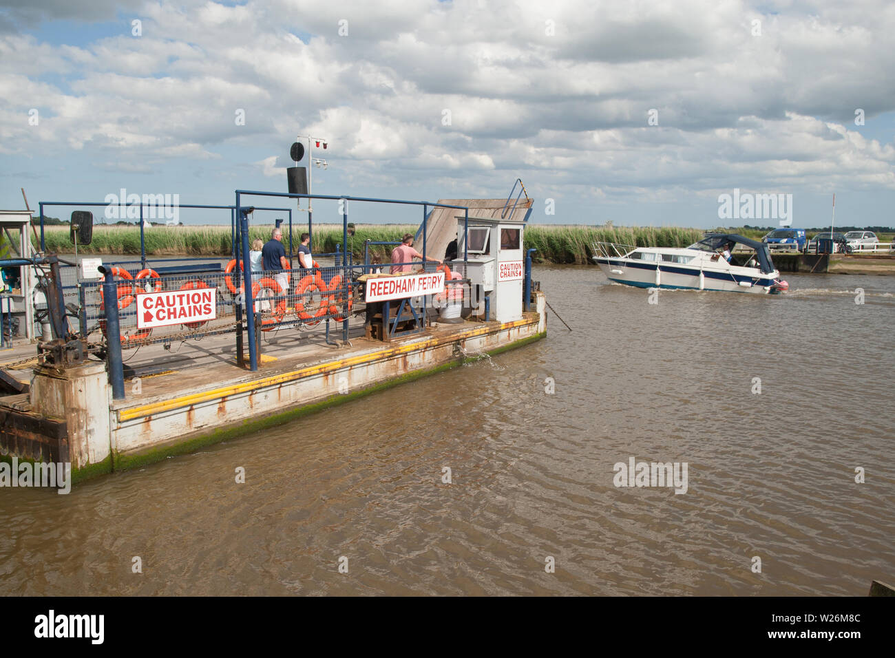 Norfolk Broads waterways Stock Photo - Alamy