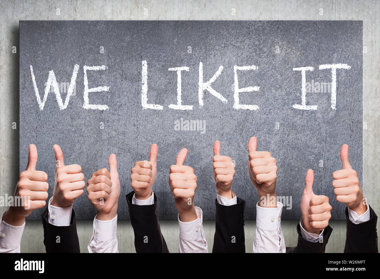 we like it Stock Photo - Alamy