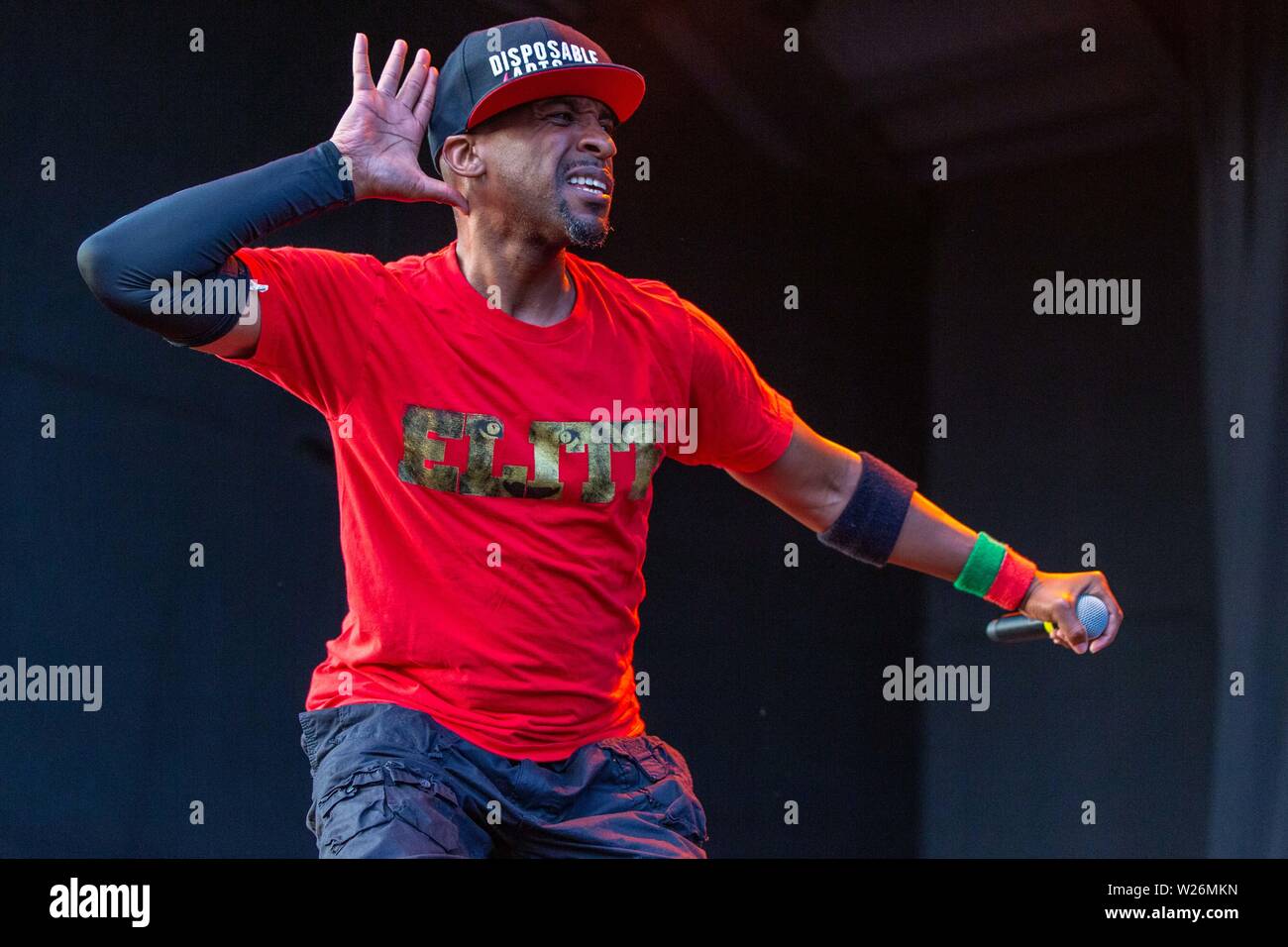 July 5, 2019 - Milwaukee, Wisconsin, U.S - MASTA ACE (DUVAL CLEAR ...
