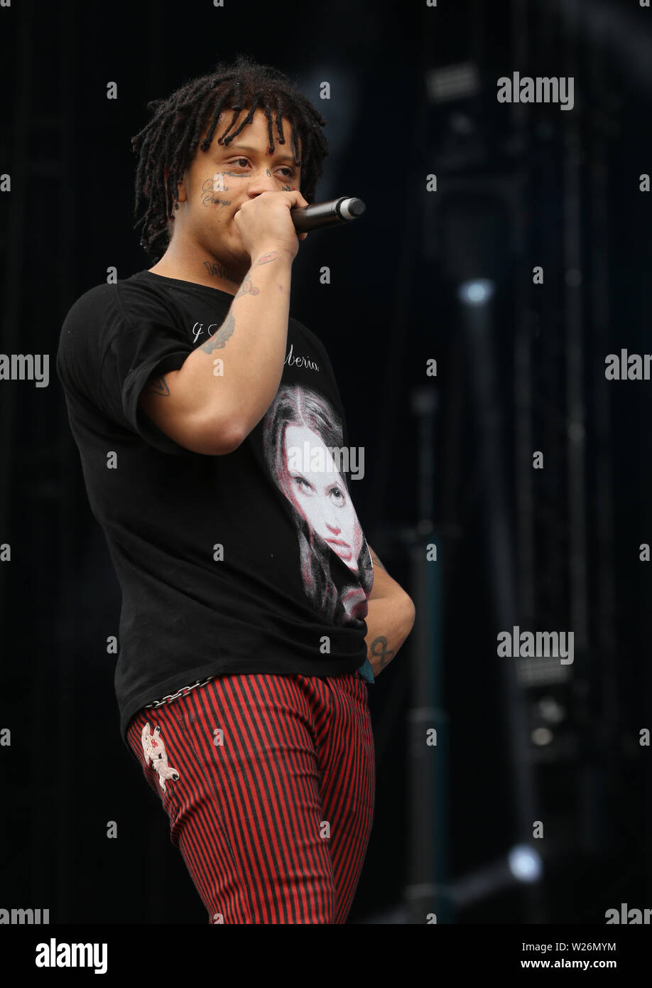 Trippie redd performing on day wireless festival held finsbury park hi ...