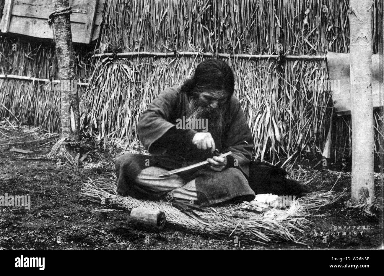 Ainu man japan hi-res stock photography and images - Alamy