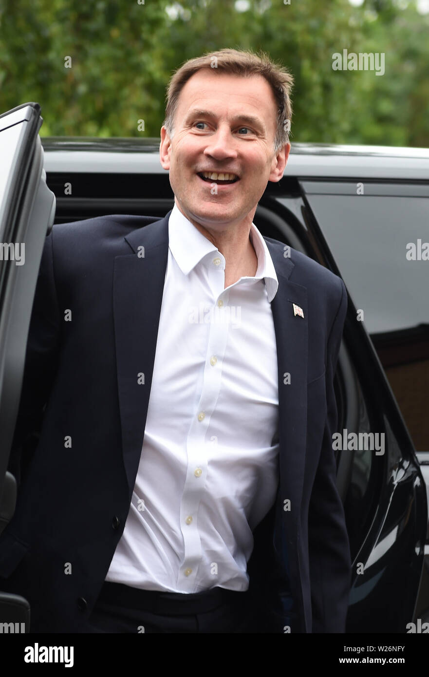 Conservative party leadership contender jeremy hunt hi-res stock ...