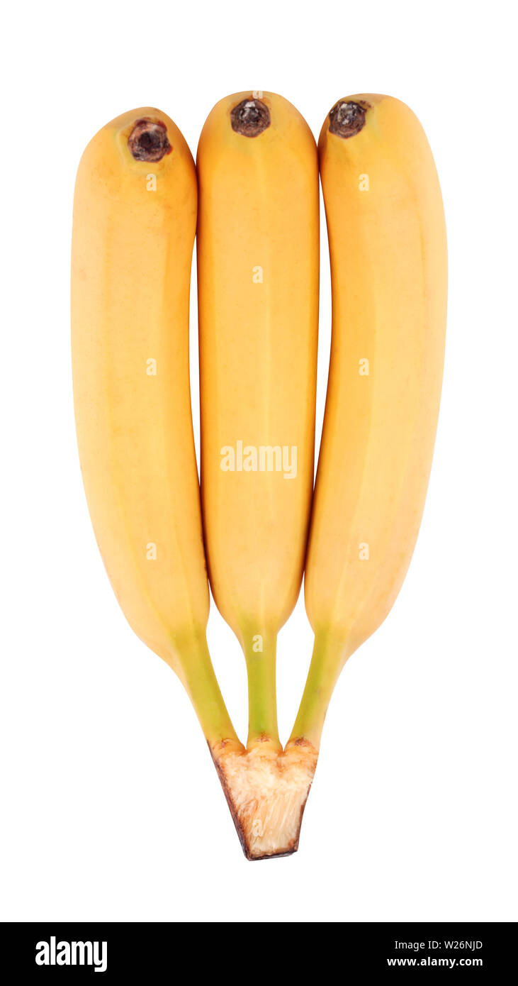 many yellow banana isolated Stock Photo - Alamy