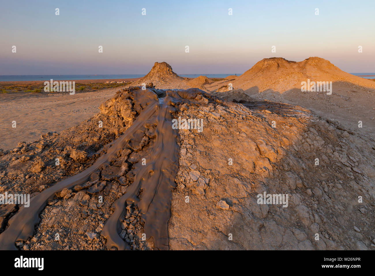 Wallpaper mud volcano hi-res stock photography and images - Alamy