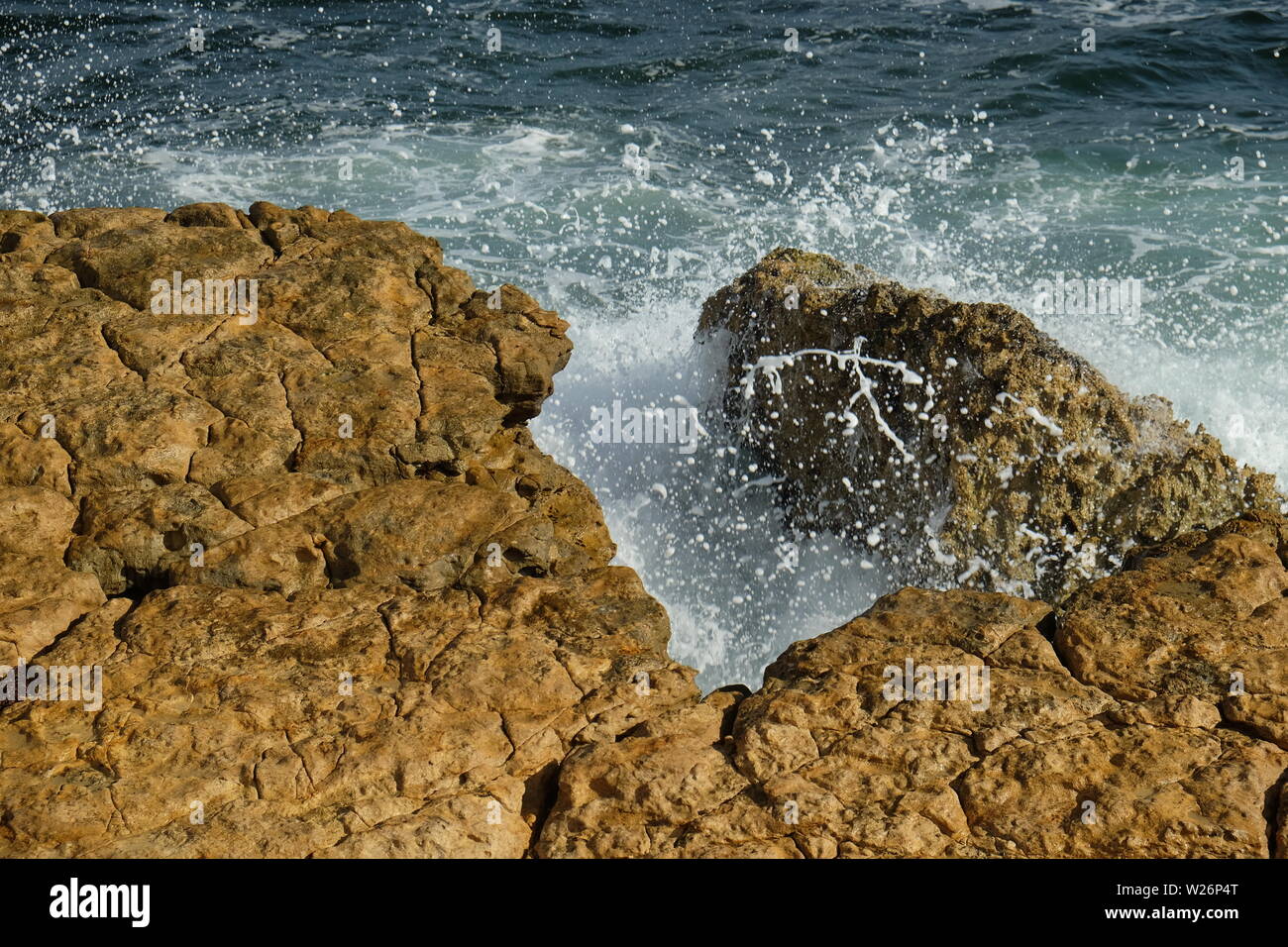 Moon Bay Beach Stock Photo - Alamy