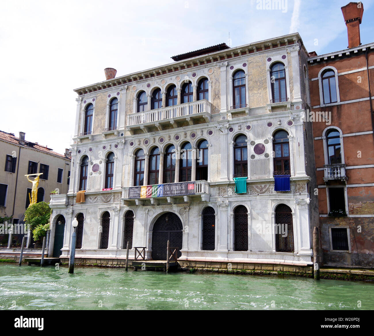 The important early Renaissance Palazzo Contarini dal Zaffo, built in ...