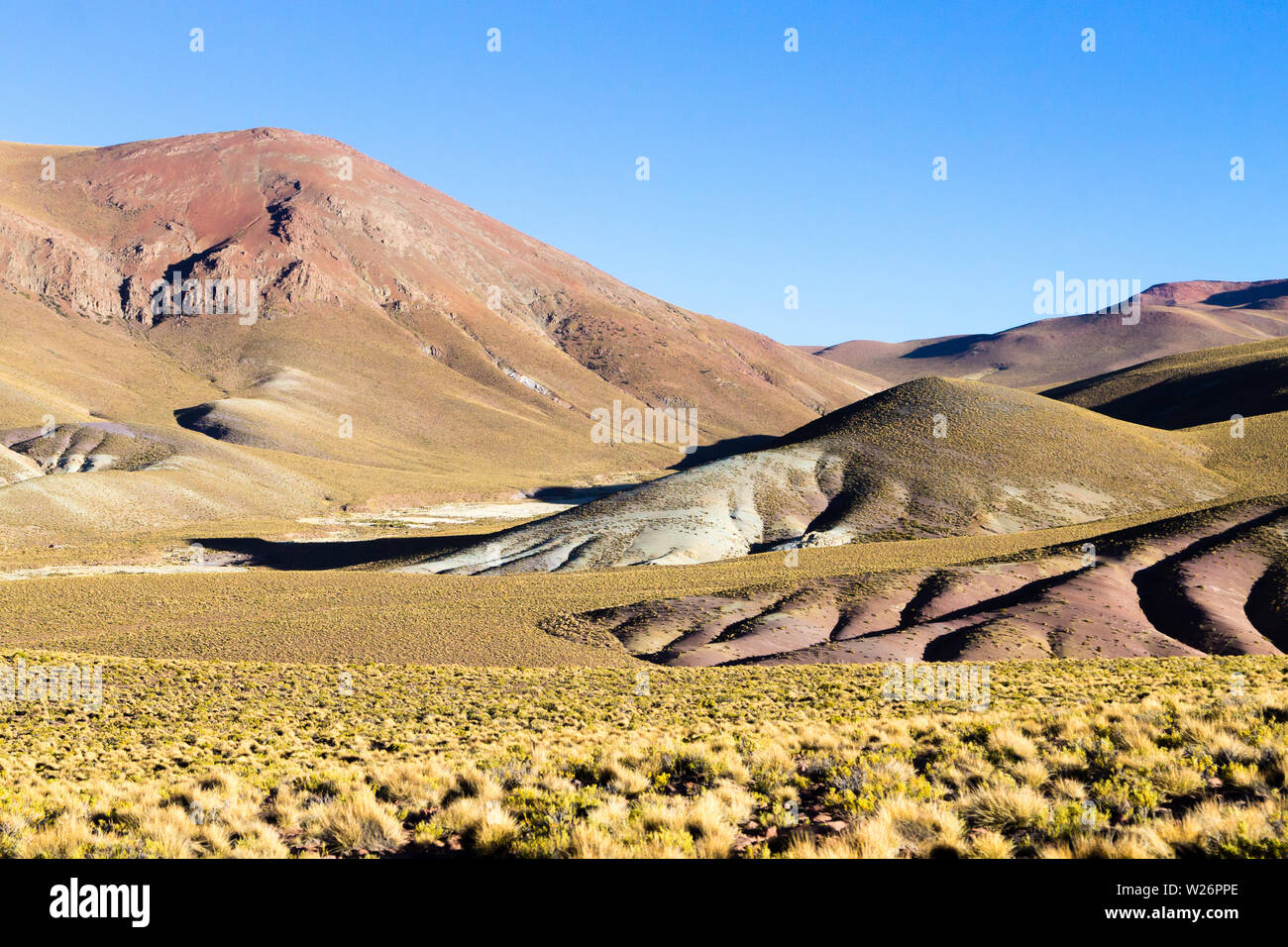 Bolivian mountains landscape,Bolivia.Andean plateau view Stock Photo - Alamy