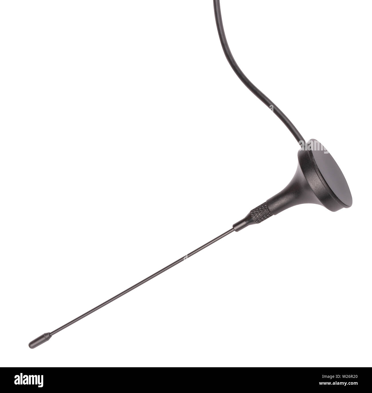 Black Antenna Isolated Stock Photo - Alamy