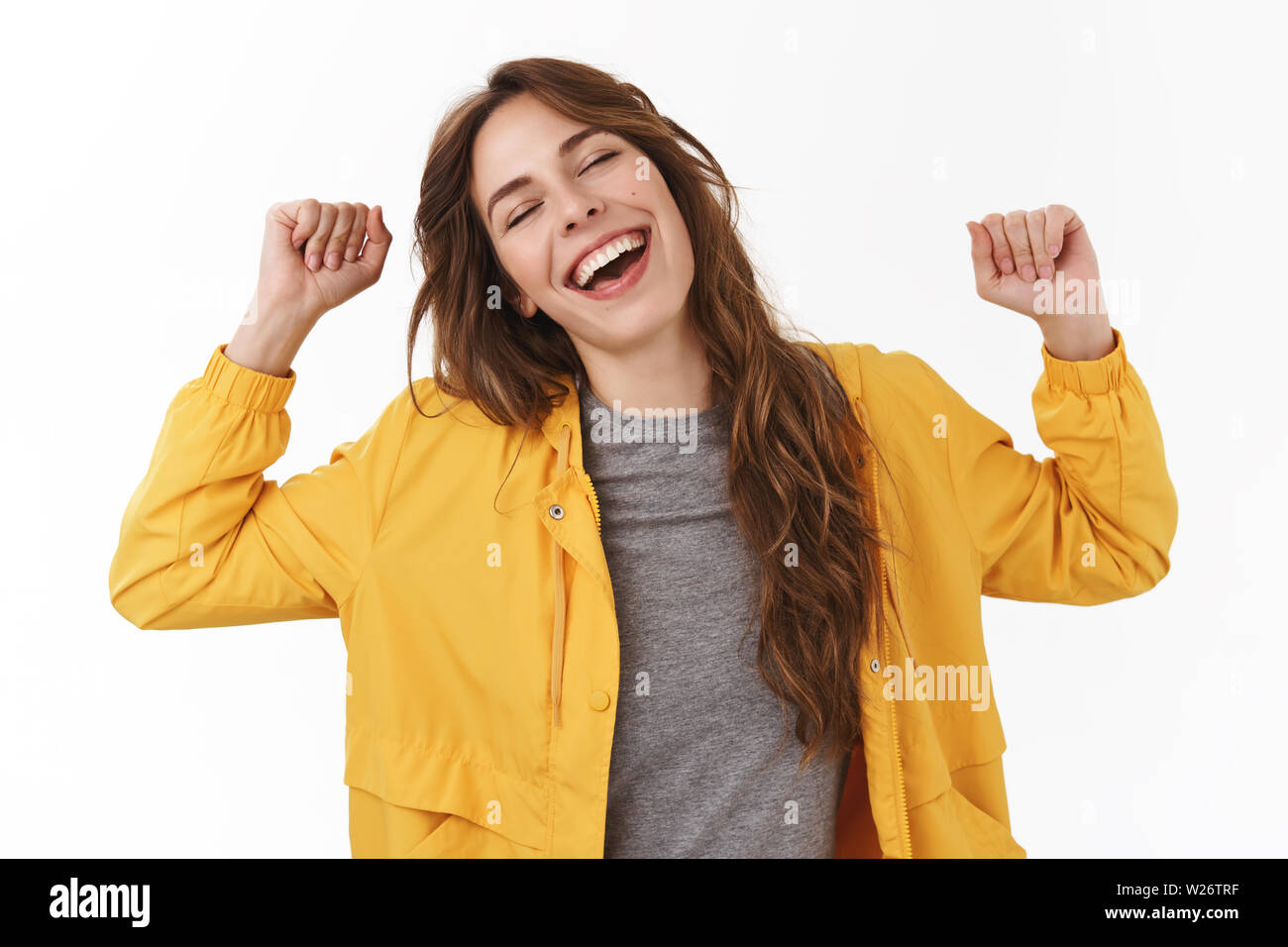 Lazy girl wanna take nap doing nothing all day. Silly cute european ...