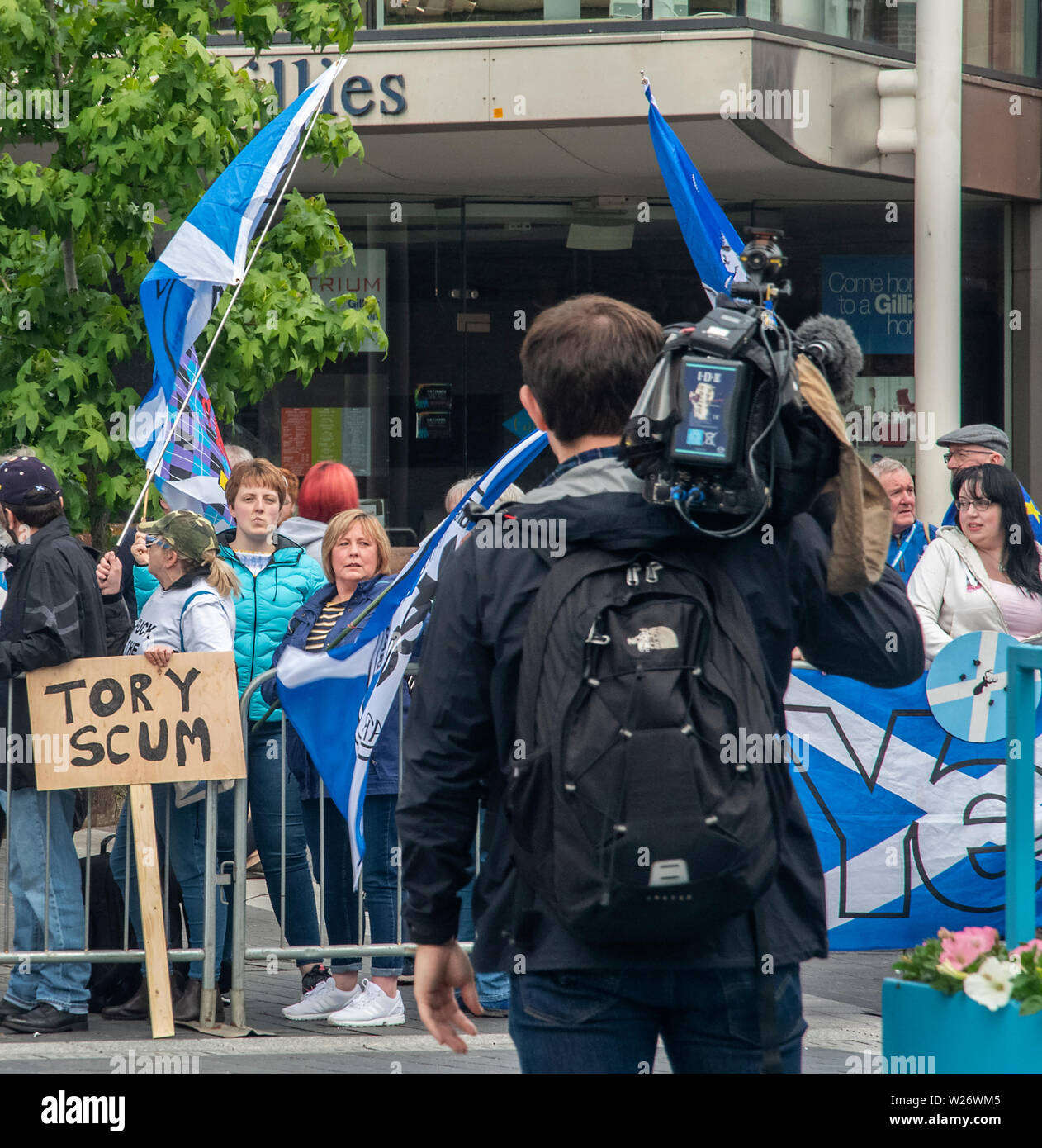 Scottish conservative leadership campaign hi-res stock photography and ...
