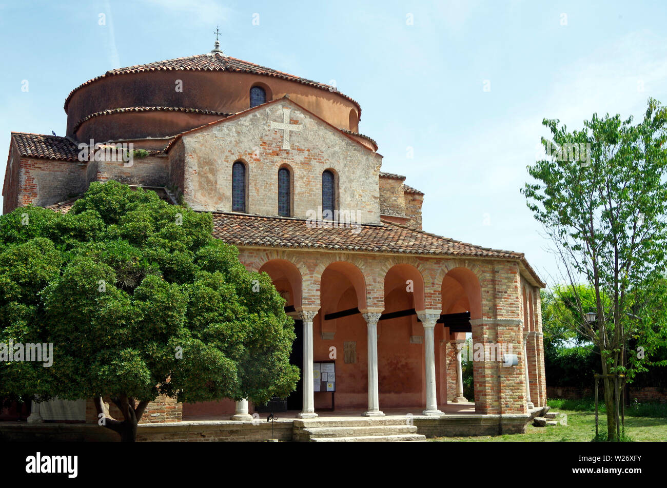 Early c12th church of santa fosca hi-res stock photography and images ...