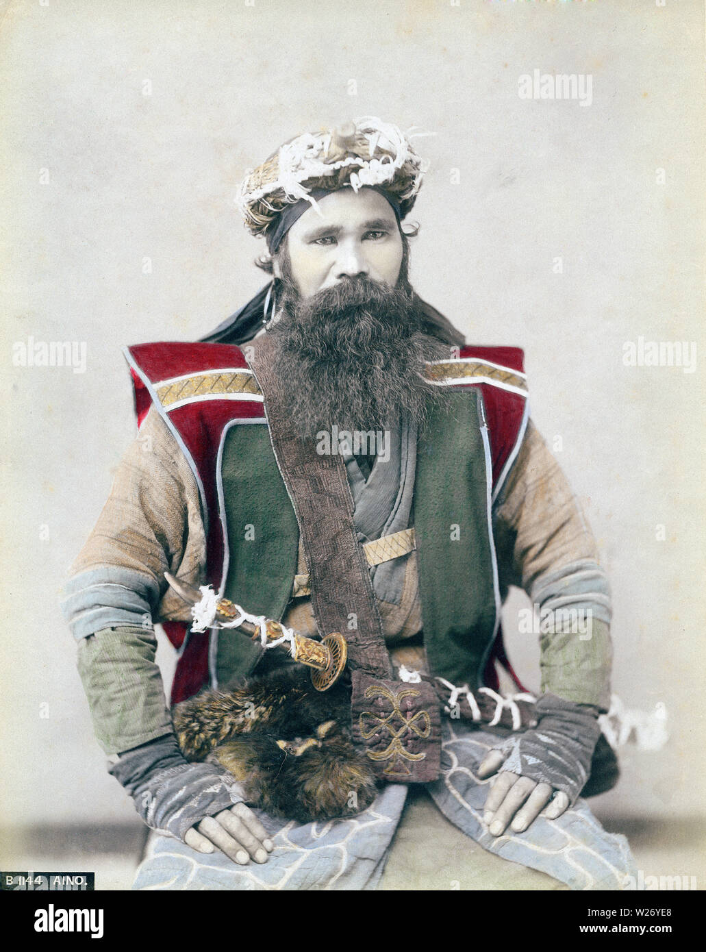 Ainu man japan hi-res stock photography and images - Alamy