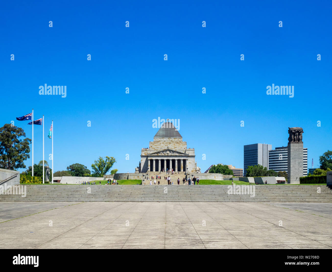 Shrine of remembrance melbourne hi-res stock photography and images - Alamy