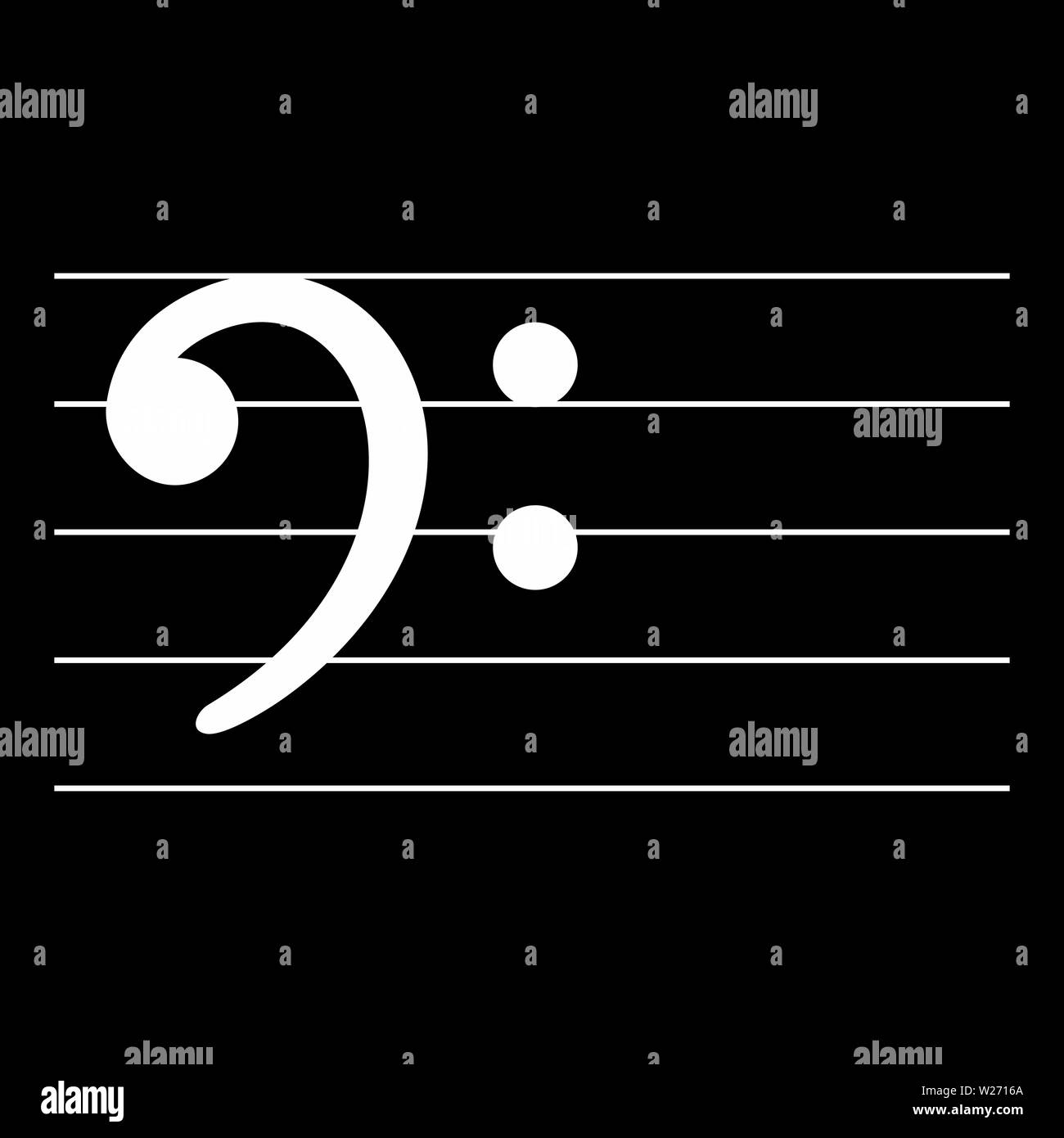 Melody symbol hi-res stock photography and images - Alamy
