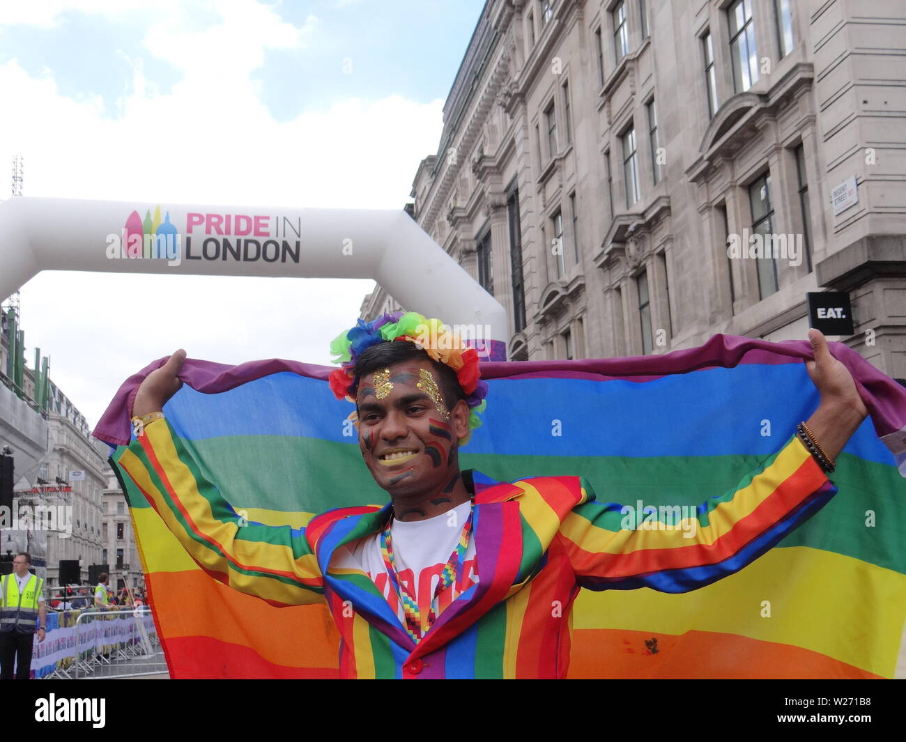 Pride Parade in London celebrates its 50th anniversary, London, UK ...