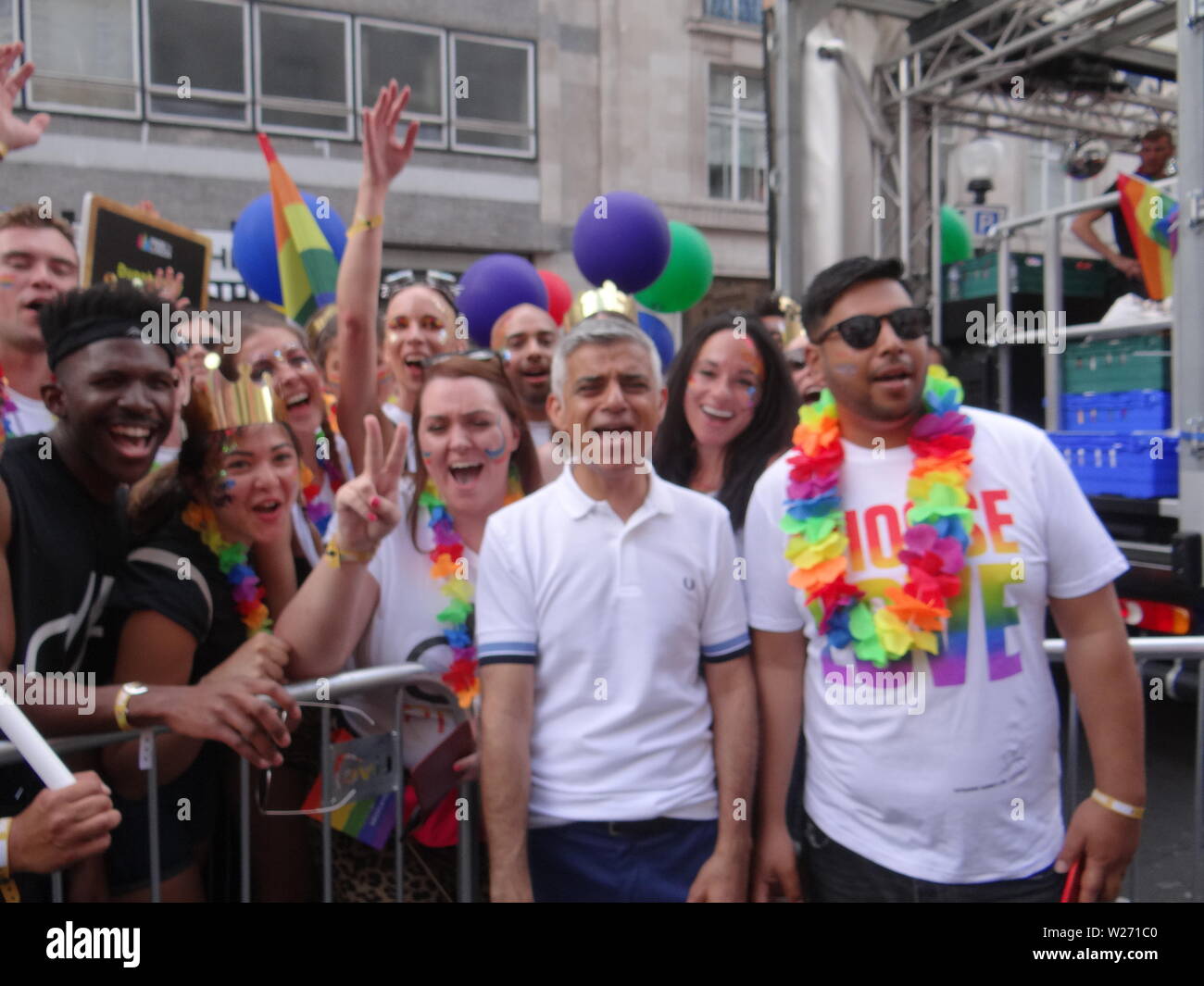 Pride Parade in London celebrates its 50th anniversary, London, UK ...