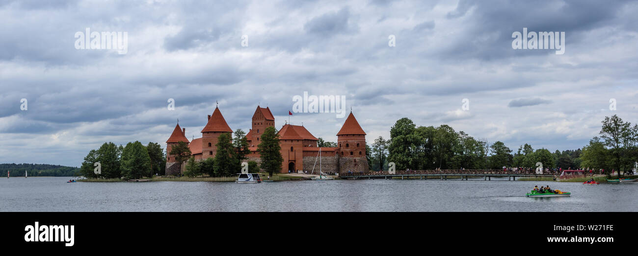 Old historical trakai island hi-res stock photography and images - Alamy