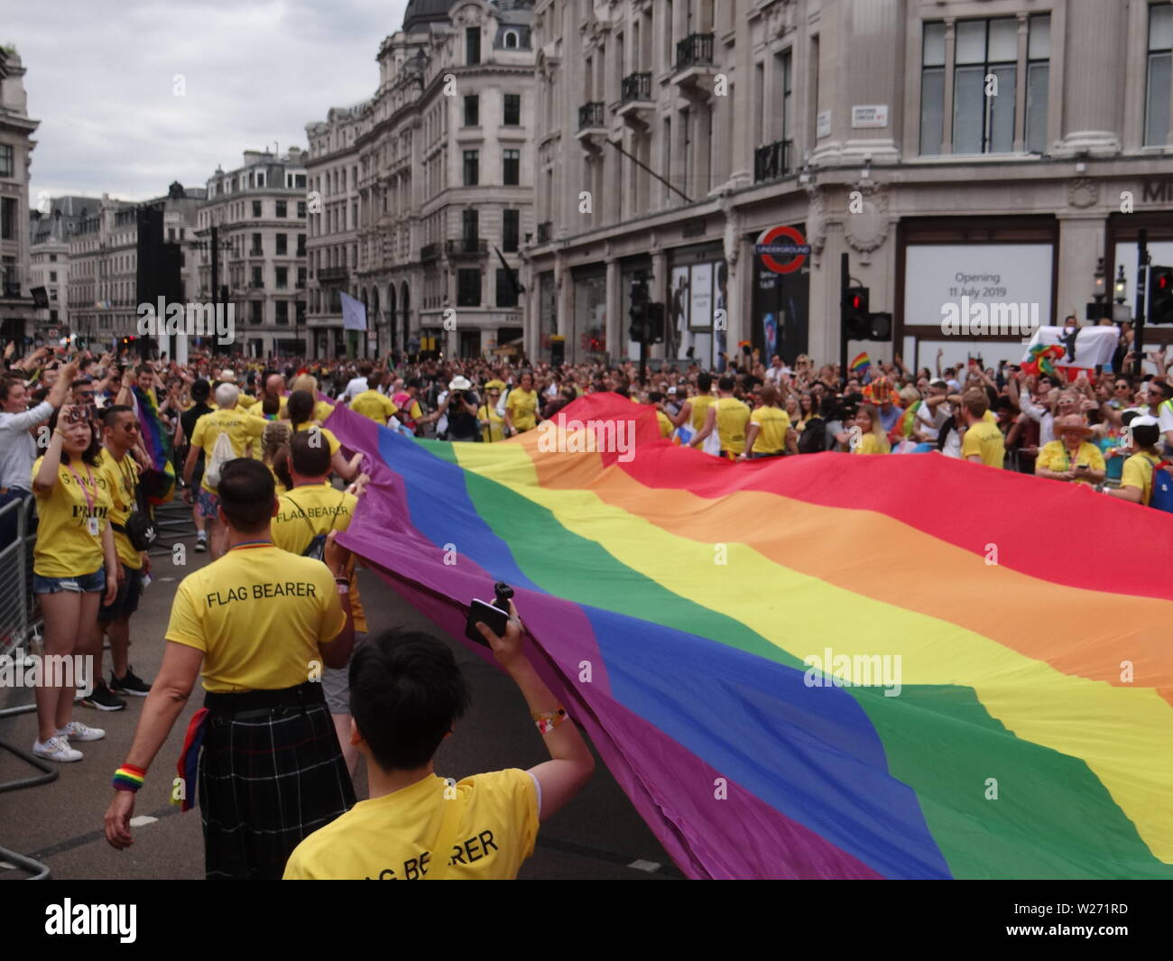 Pride Parade in London celebrates its 50th anniversary, London, UK ...