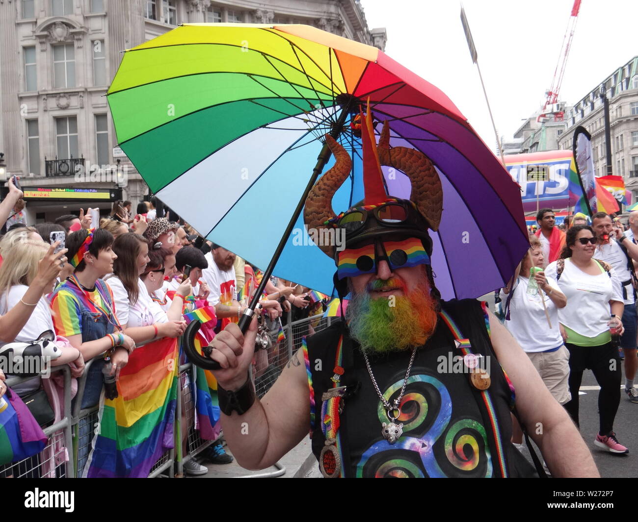 Pride Parade in London celebrates its 50th anniversary, London, UK ...