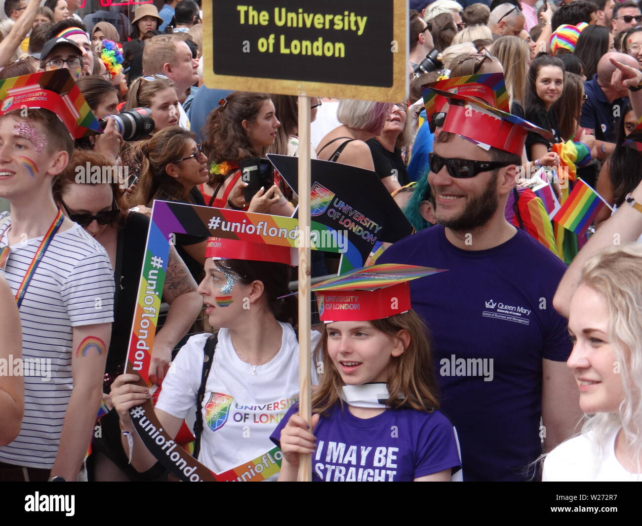 Pride Parade in London celebrates its 50th anniversary, London, UK ...