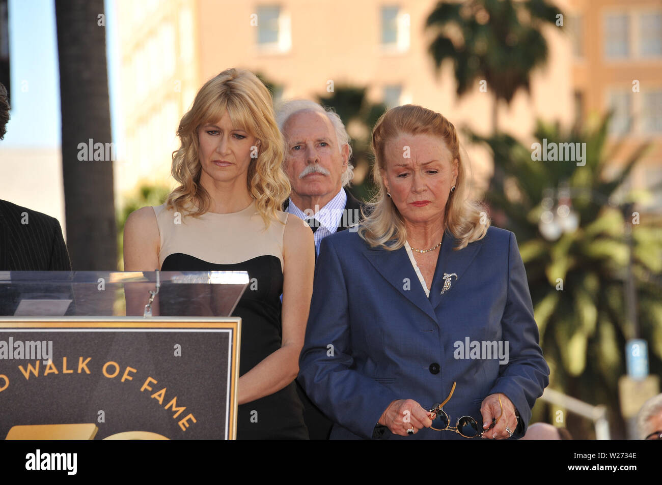 LOS ANGELES, CA. November 01, 2010: Bruce Dern, Diane Ladd their ...