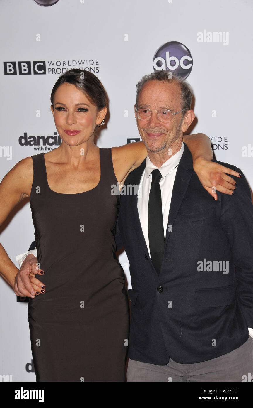 LOS ANGELES, CA. November 01, 2010: Jennifer Grey & father Joel Grey at ...