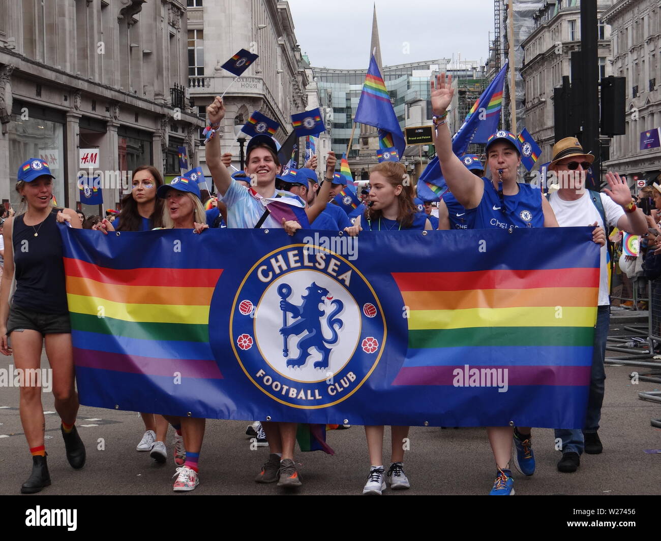 Pride Parade in London celebrates its 50th anniversary, London, UK ...