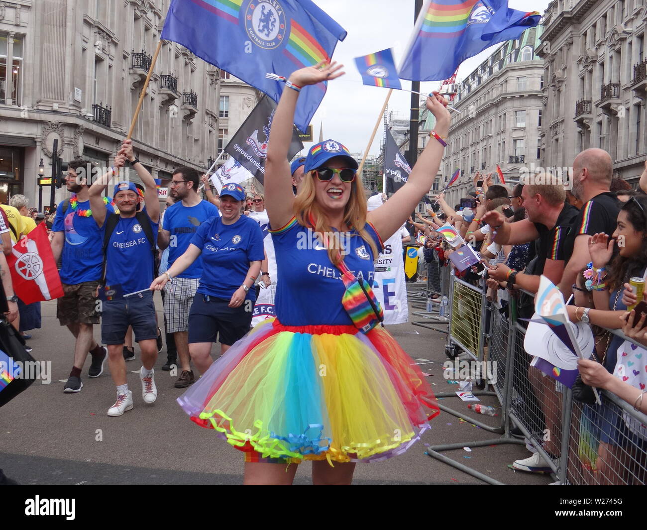 Pride Parade in London celebrates its 50th anniversary, London, UK ...
