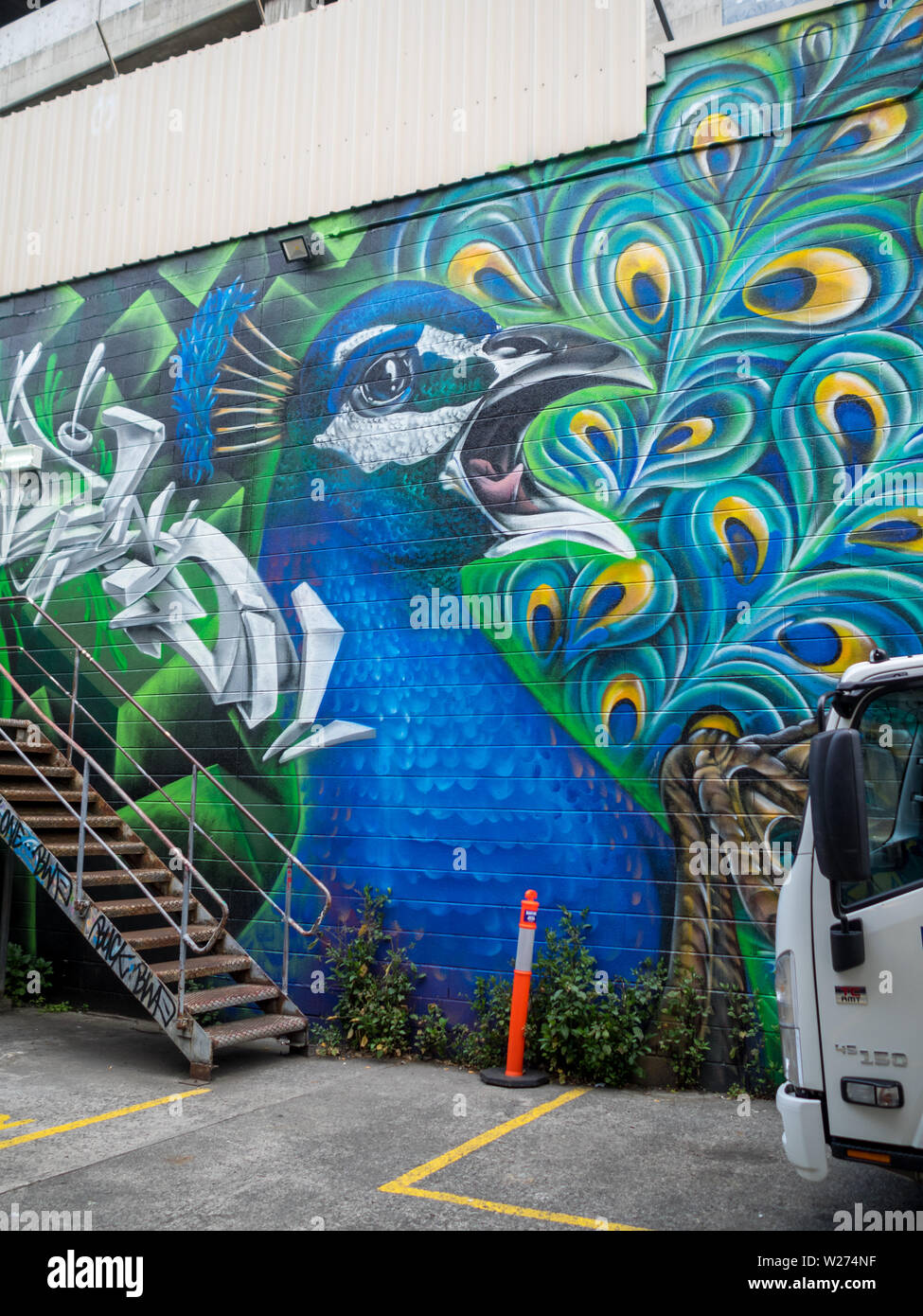 Hobart street art Stock Photo - Alamy