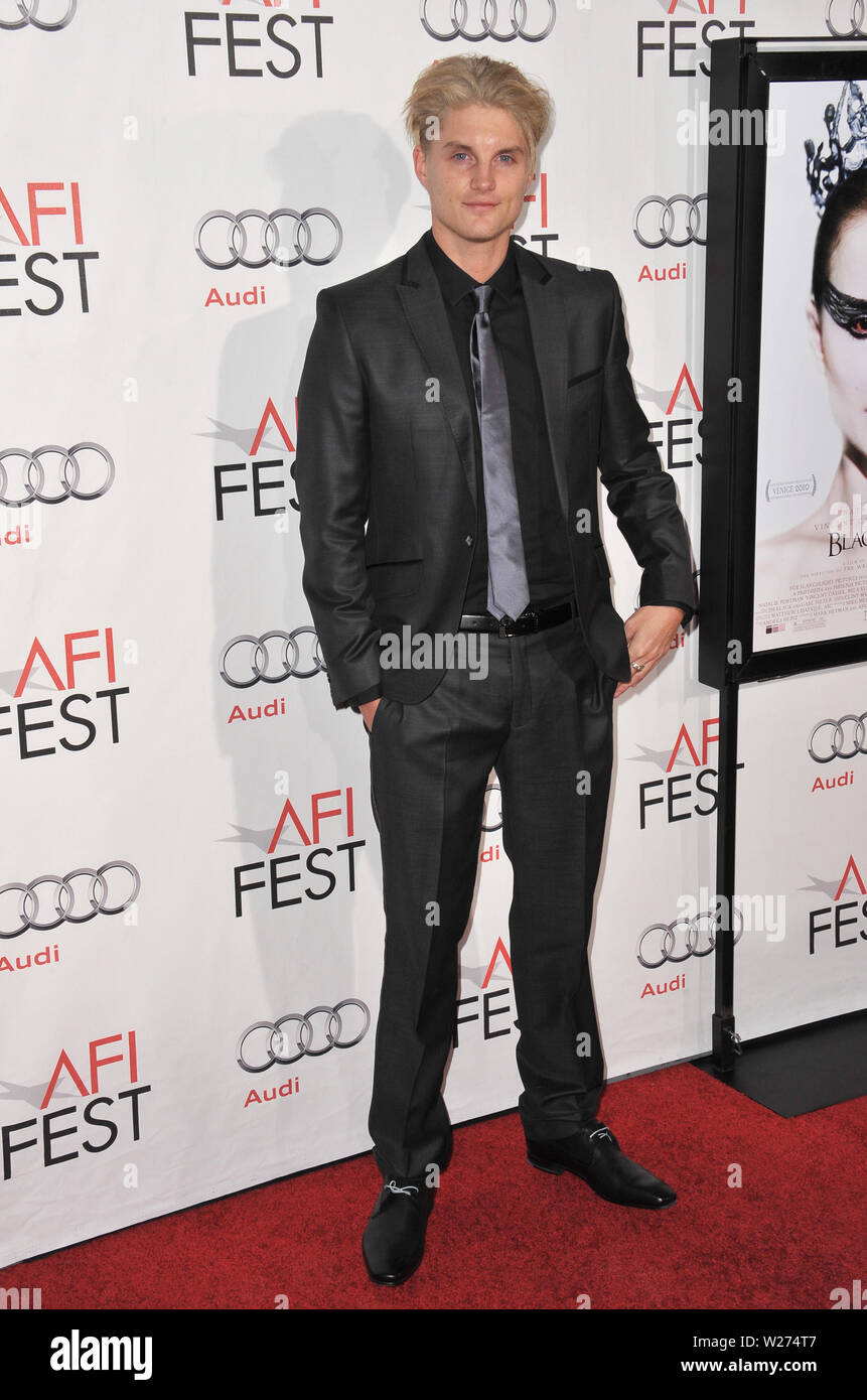 LOS ANGELES, CA. November 11, 2010: Toby Hemingway at the Los Angeles ...