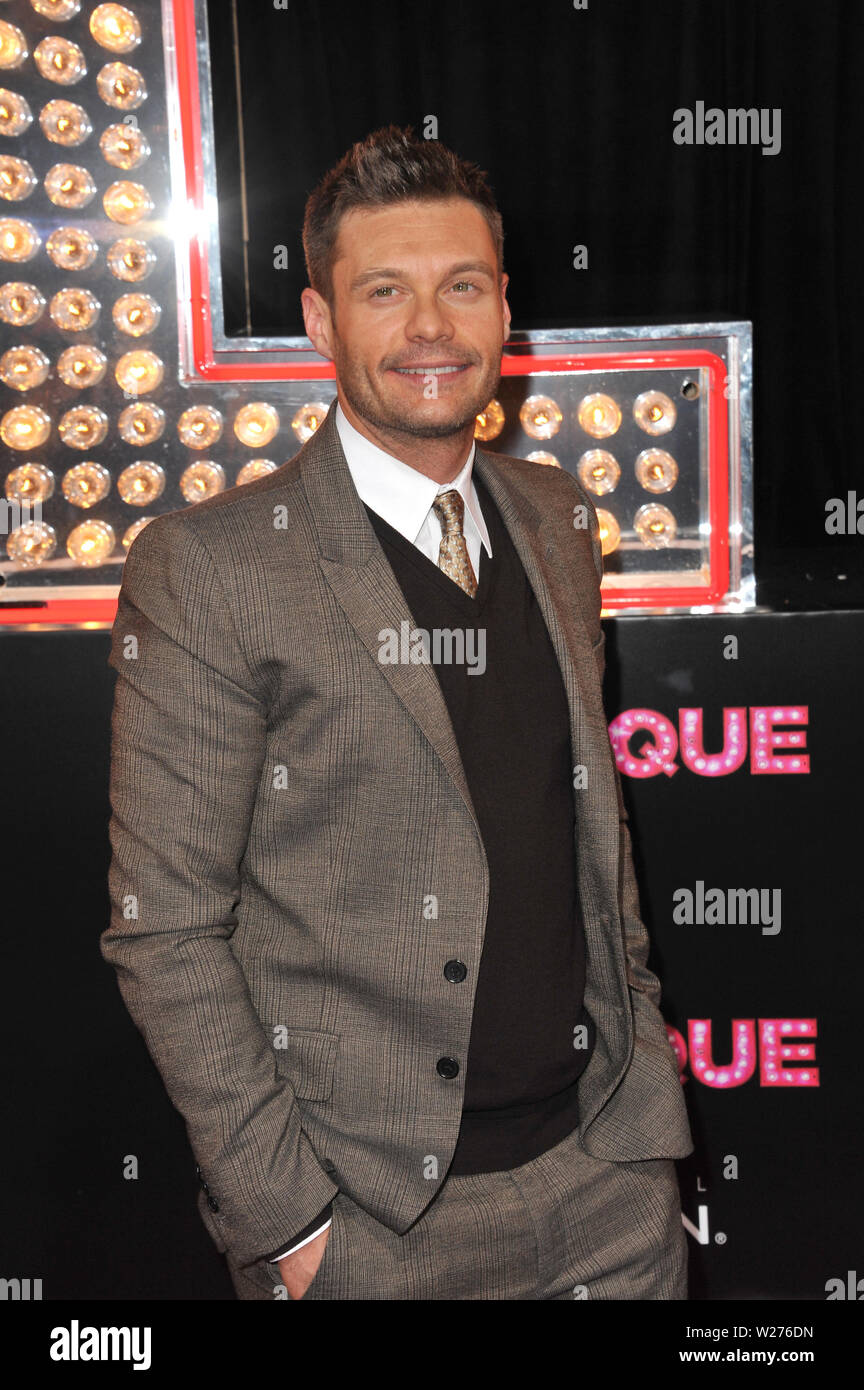 LOS ANGELES, CA. November 15, 2010: Ryan Seacrest at the Los Angeles ...