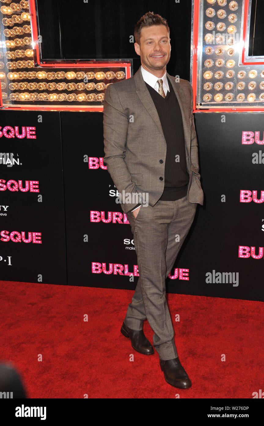 LOS ANGELES, CA. November 15, 2010: Ryan Seacrest at the Los Angeles ...