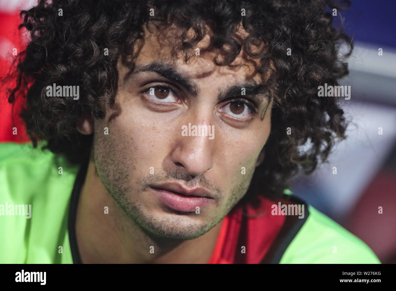 Cairo, Egypt. 06th July, 2019. Egypt's Amr Warda is pictured on the ...