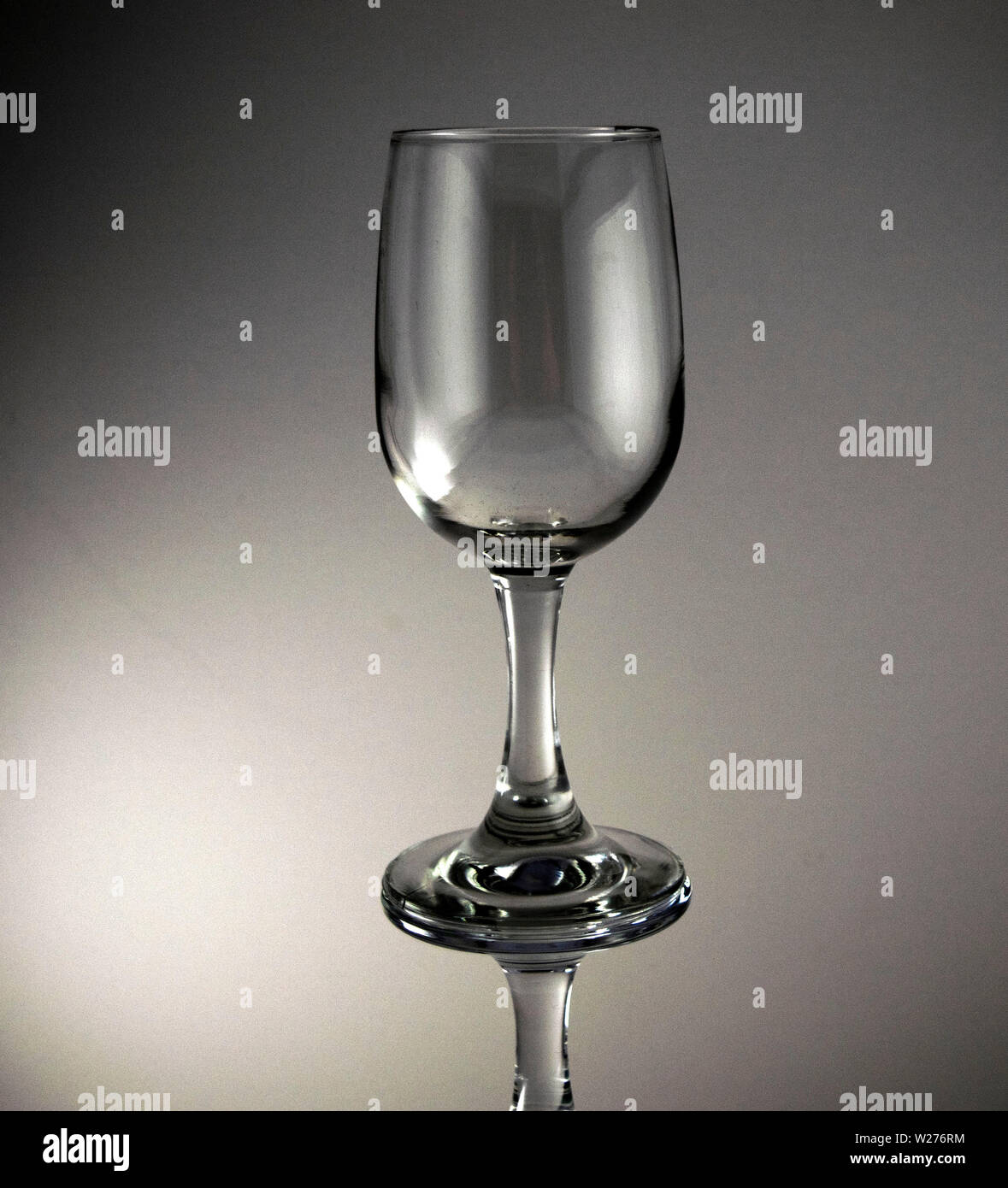 wine glass and reflection Stock Photo - Alamy