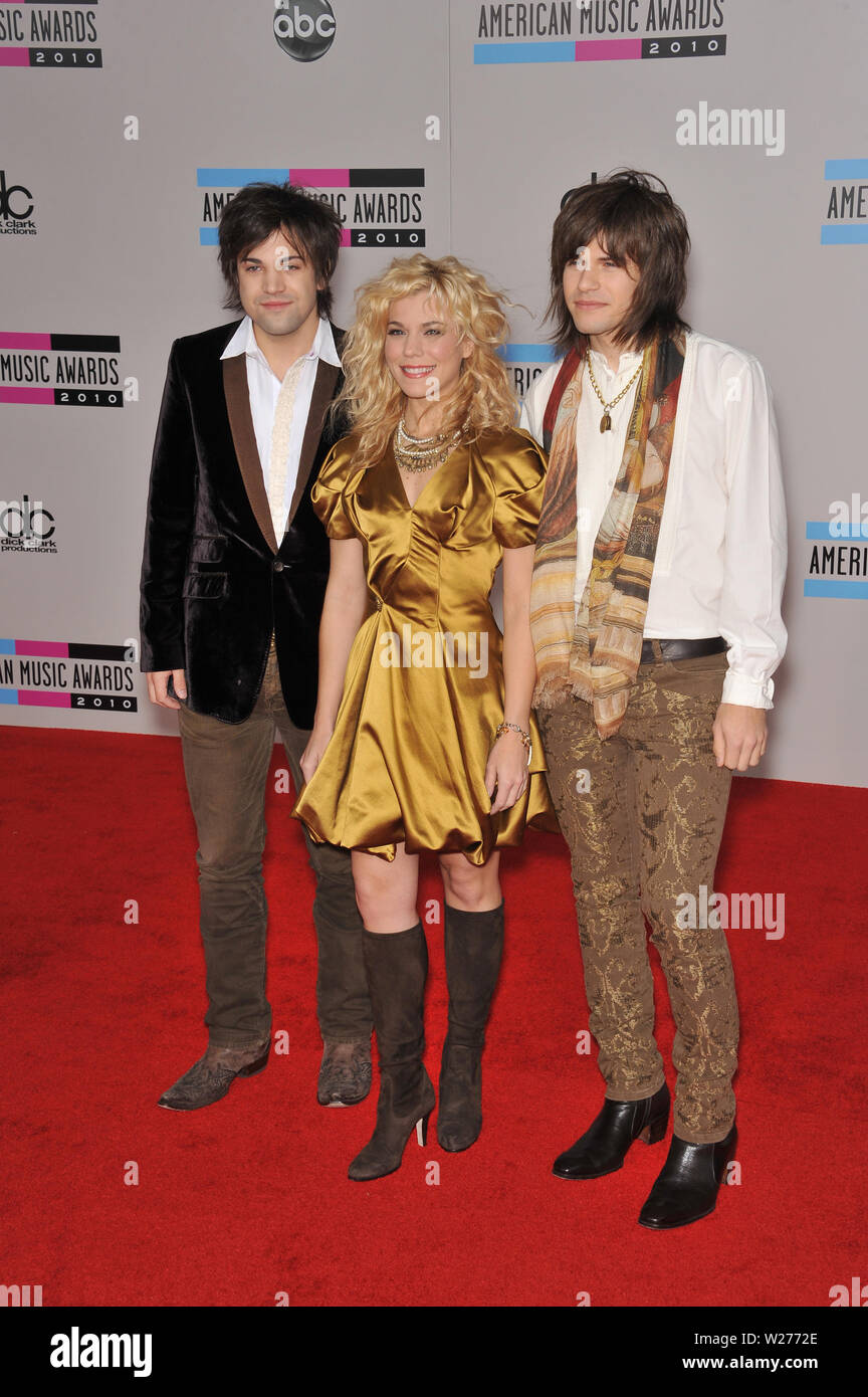 LOS ANGELES, CA. November 21, 2010: The Band Perry at the 2010 American ...