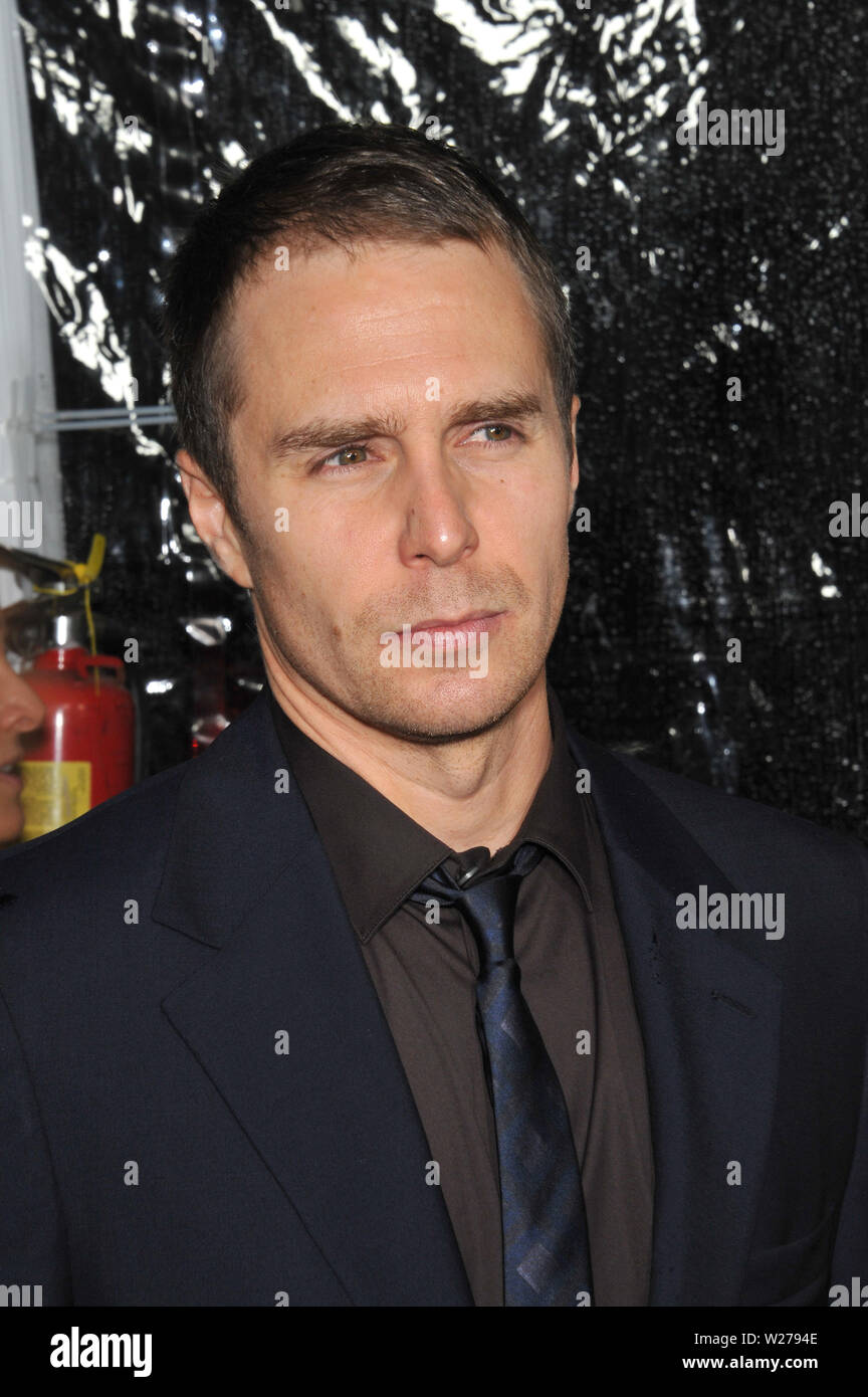 LOS ANGELES, CA. October 05, 2010: Sam Rockwell at the premiere of his ...