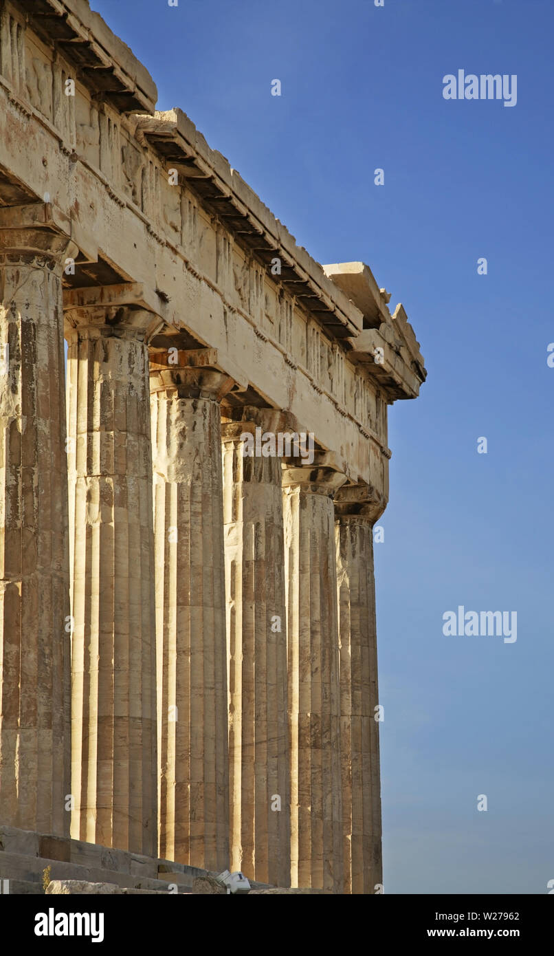 Parthenon. Acropolis of Athens. Greece Stock Photo - Alamy