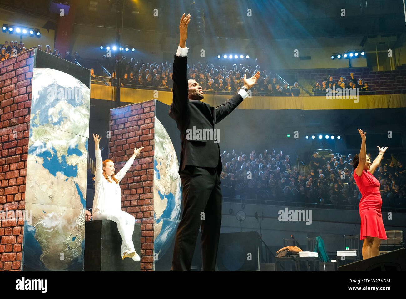 The choral musical "Martin Luther King" was performed on 20.6.2019 at ...