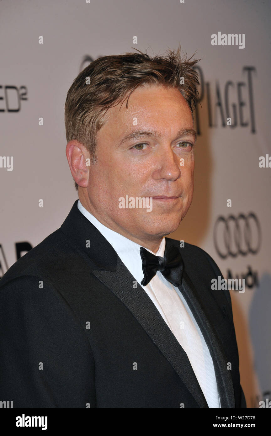 LOS ANGELES, CA. October 28, 2010: Kevin Huvane at the launch of amfAR ...