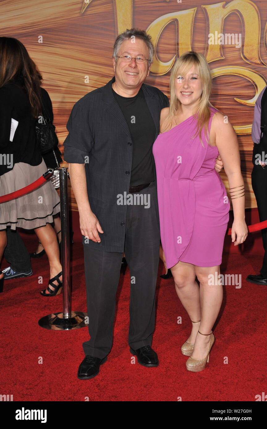 LOS ANGELES, CA. November 14, 2010: Composer Alan Menken & daughter ...