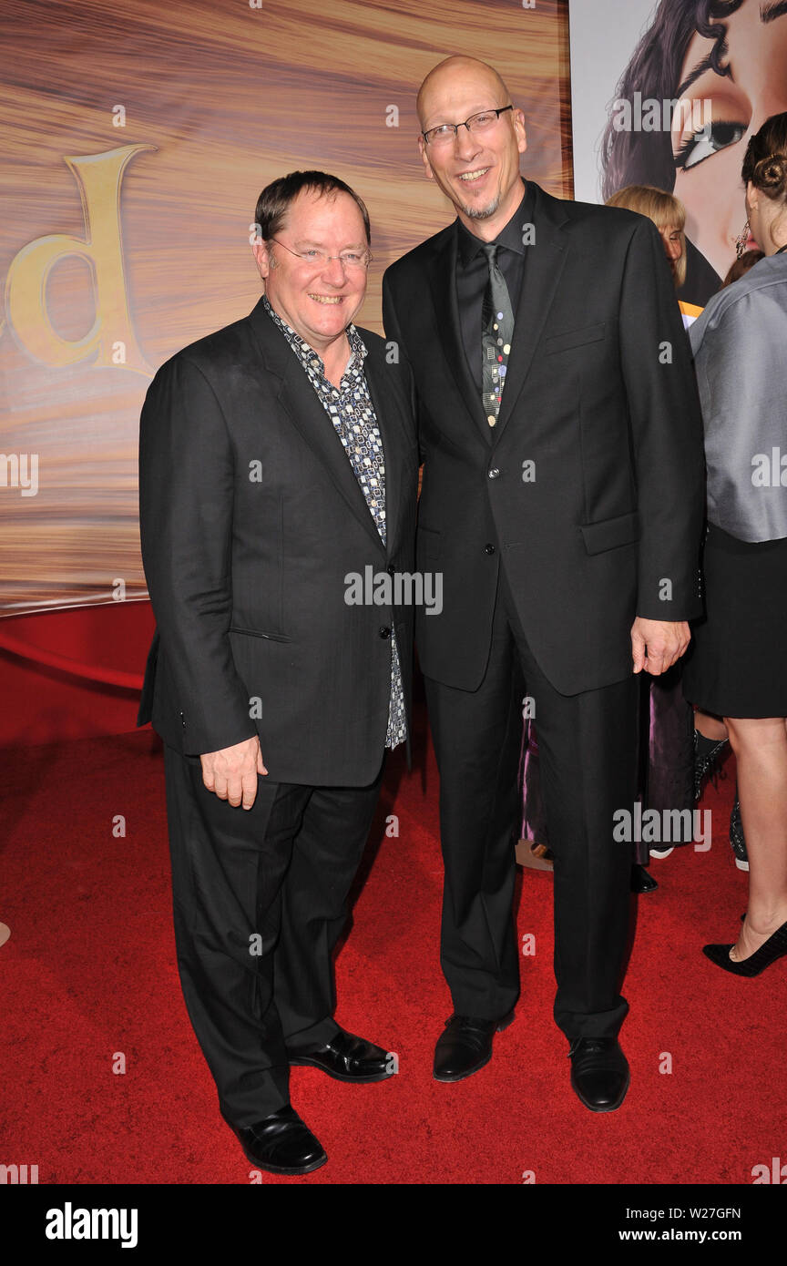 John lasseter tangled world premiere hi-res stock photography and ...