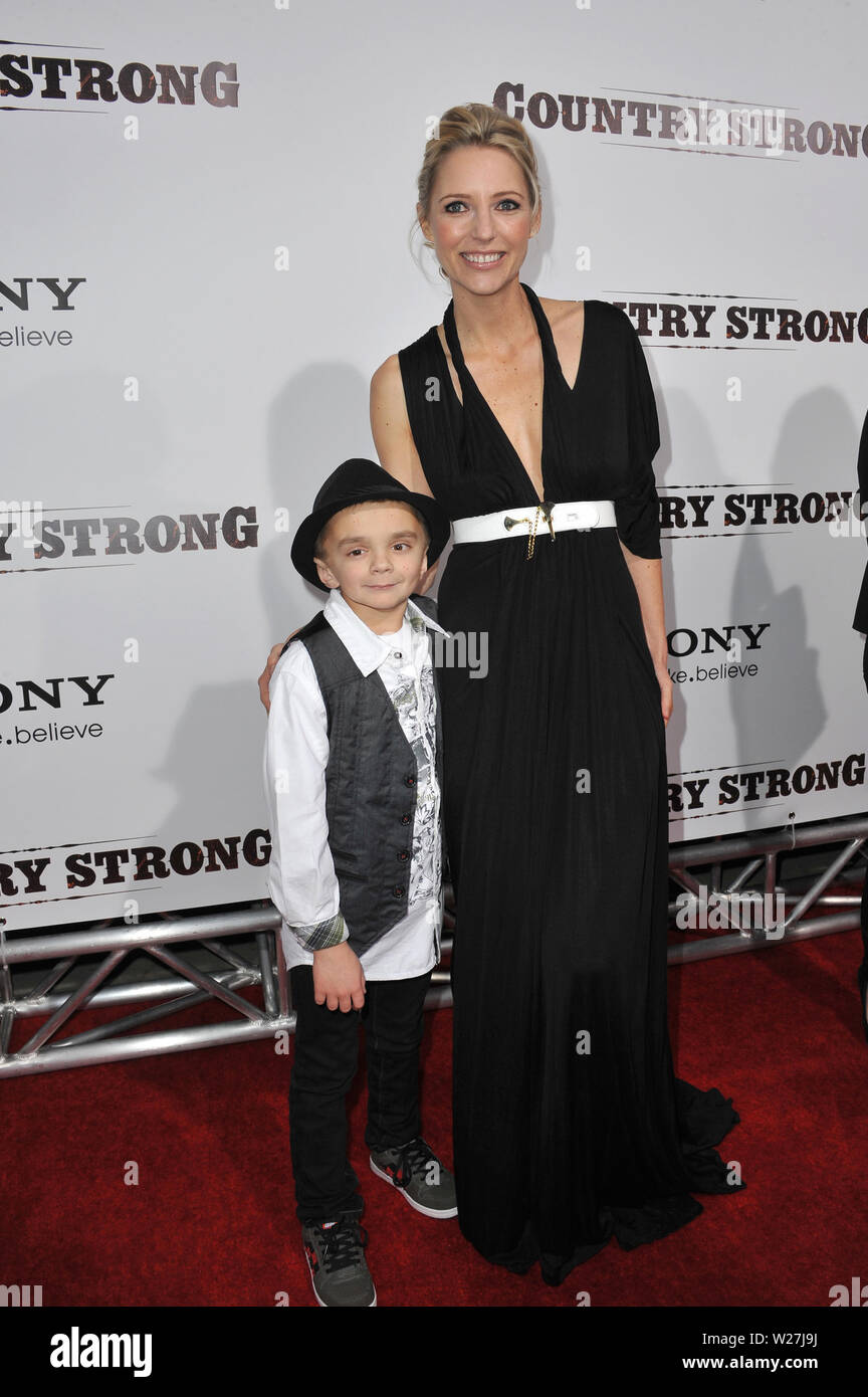 LOS ANGELES, CA. December 14, 2010: Director Shana Feste & Gabe Sipos ...