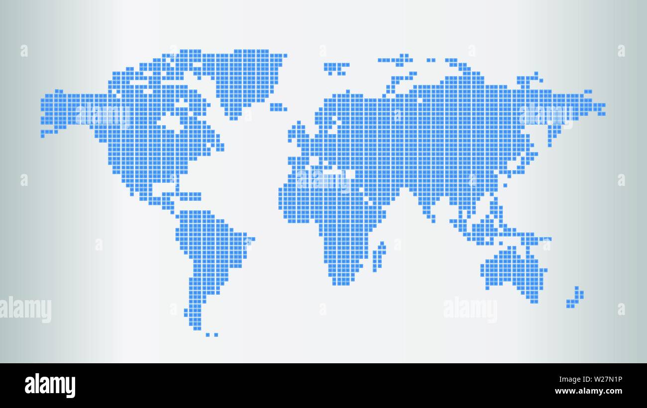 Wold map Stock Vector Images - Alamy