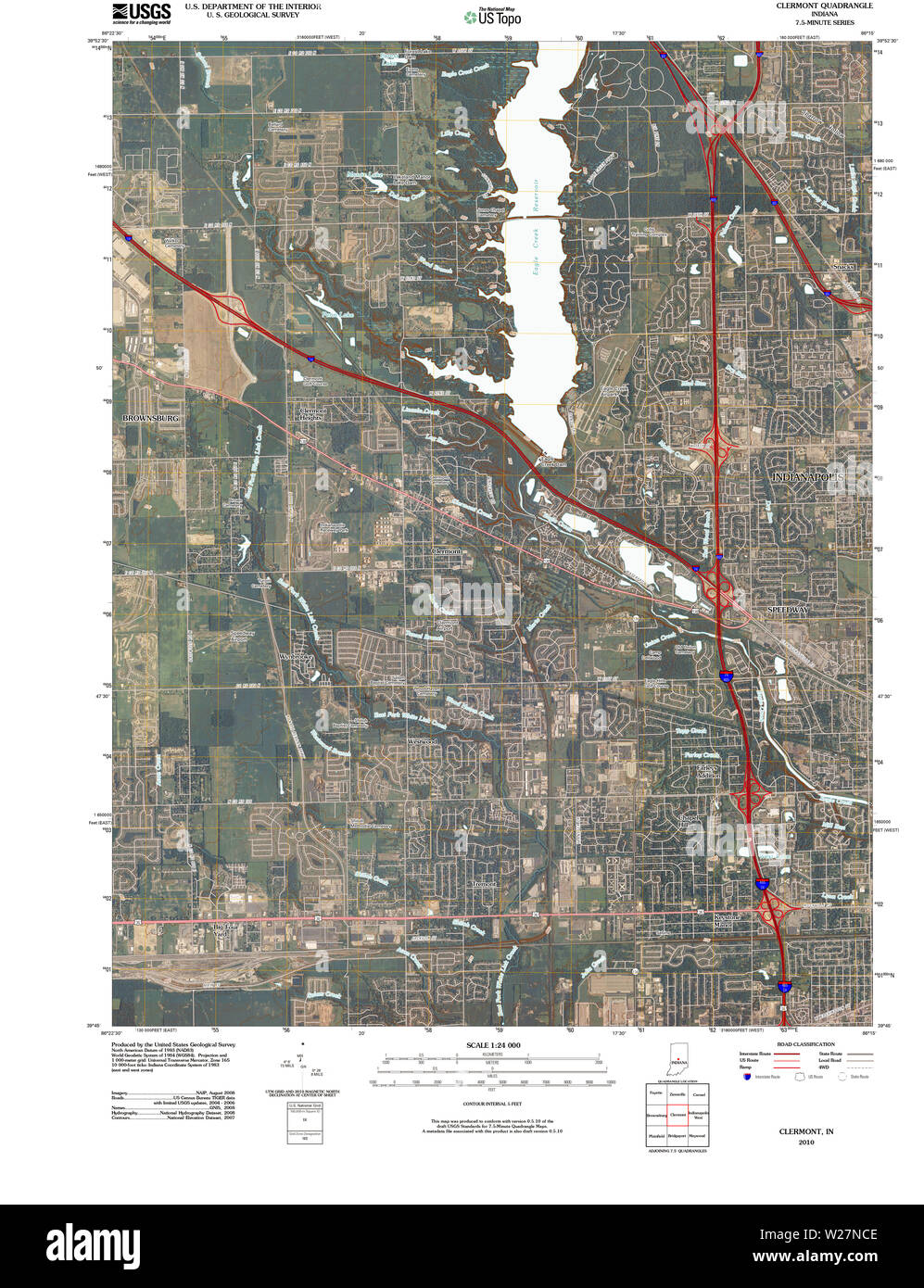 Map of clermont Cut Out Stock Images & Pictures - Alamy