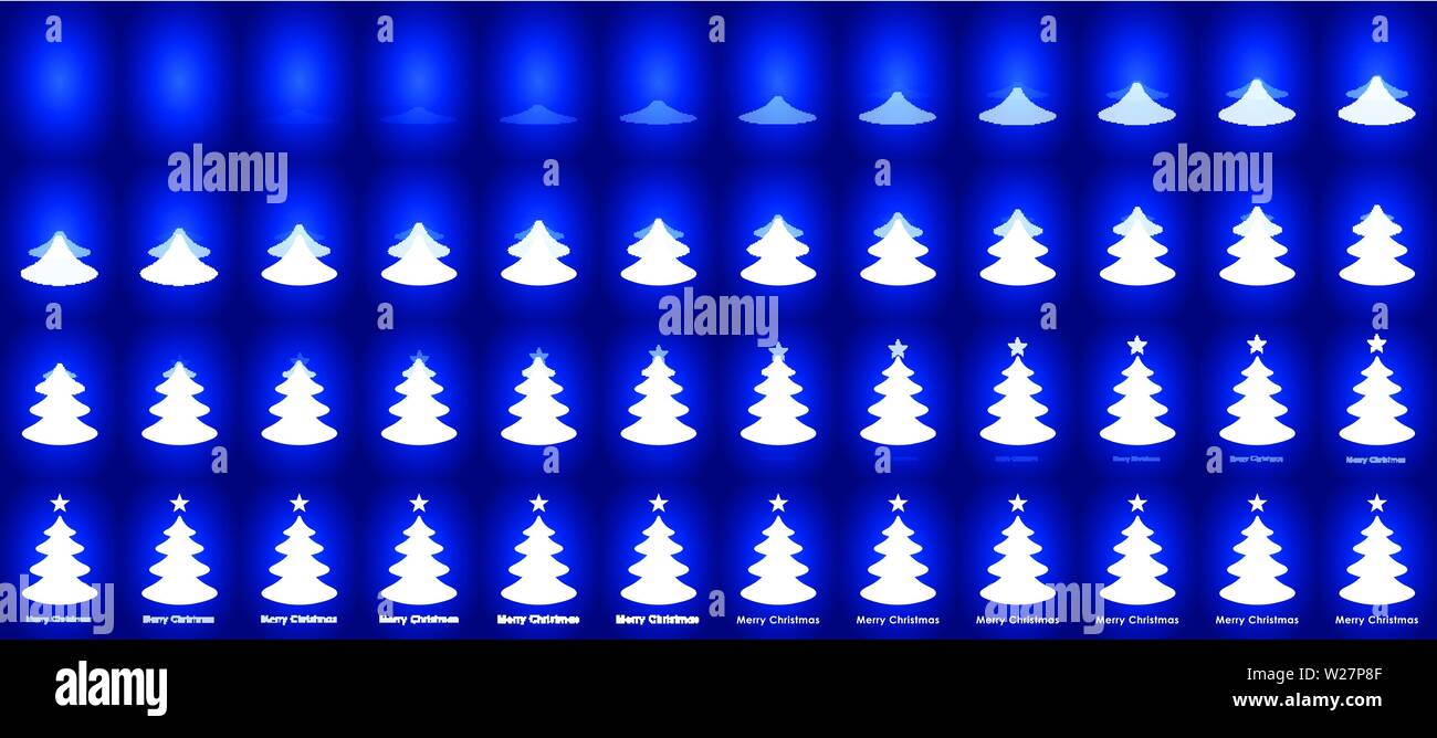 Decorated Christmas tree animation, Christmas tree growing animation ... Decorated Christmas tree animation, Christmas tree growing animation ...