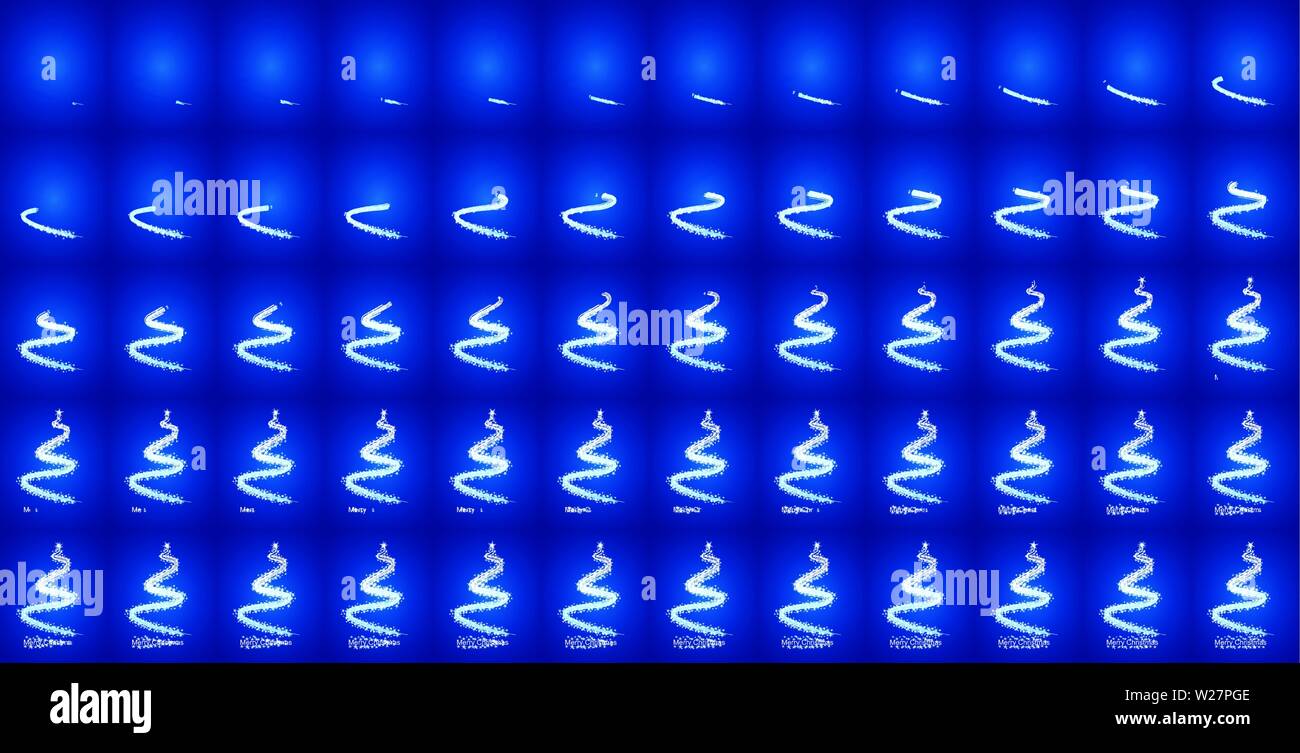 Decorated Christmas tree animation, Christmas tree growing animation ... Decorated Christmas tree animation, Christmas tree growing animation ...