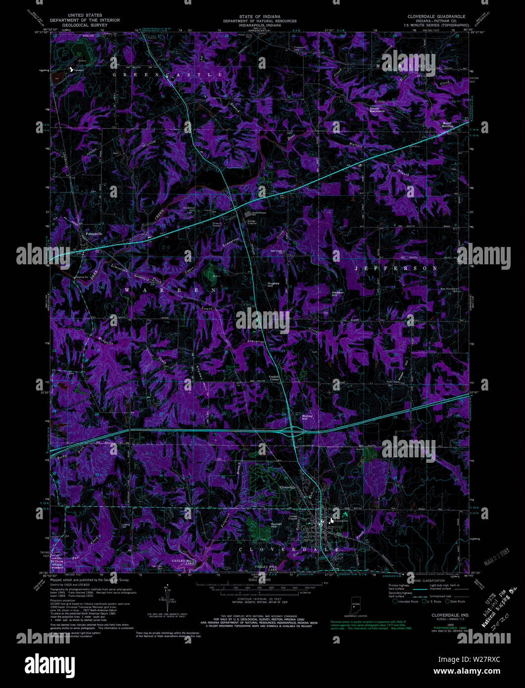 Cloverdale indiana hi-res stock photography and images - Alamy