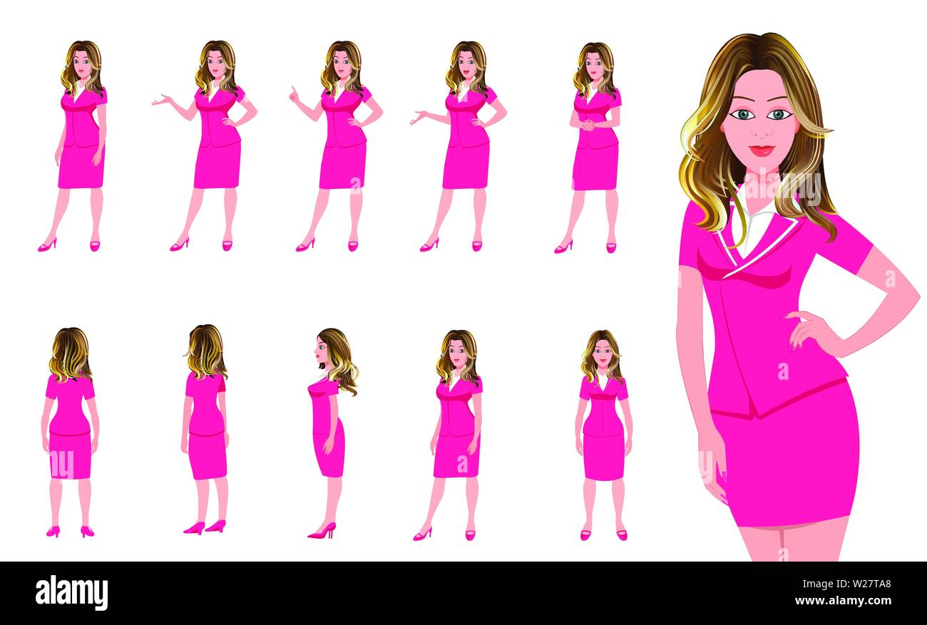 Female Character Model Sheet