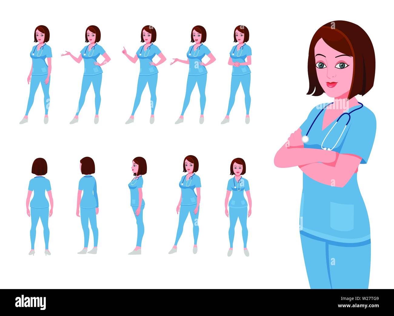 Female Character Model Sheet